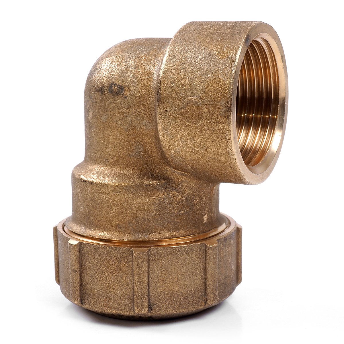 Messing Kupplung Klemmmuffe 32 mm x Innengewinde 1" (33,25 mm)