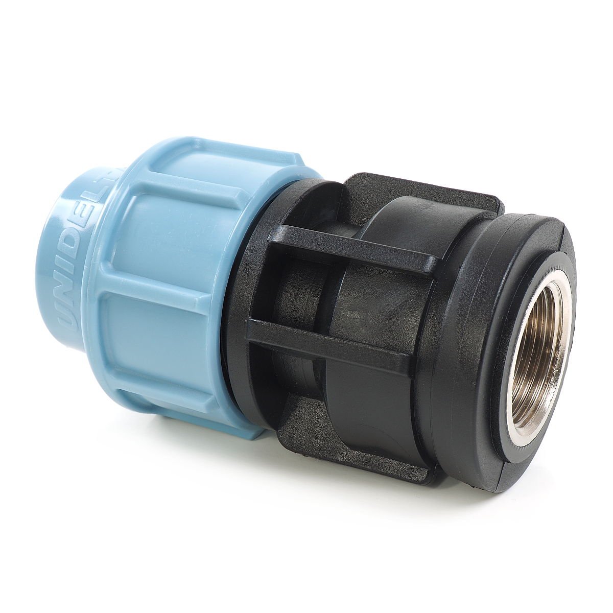 PE-Kupplung Klemmmuffe x Innengewinde (Messing) 32 mm x 1"