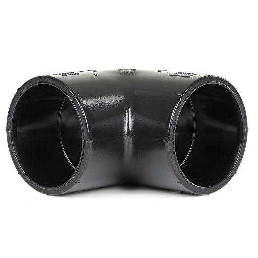 PVC-Fittings schwarz 50 mm